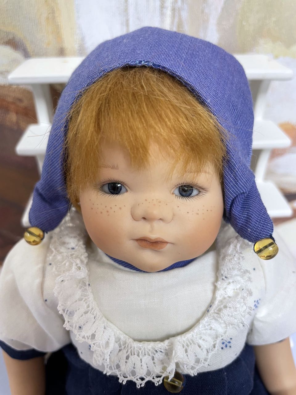 Gaby Schlotz Porzellanpuppe Fridolin 2006 Heidi Ott Stiftung